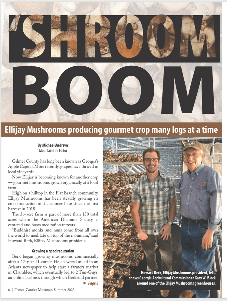 'Shroom Boom — Ellijay Mushrooms