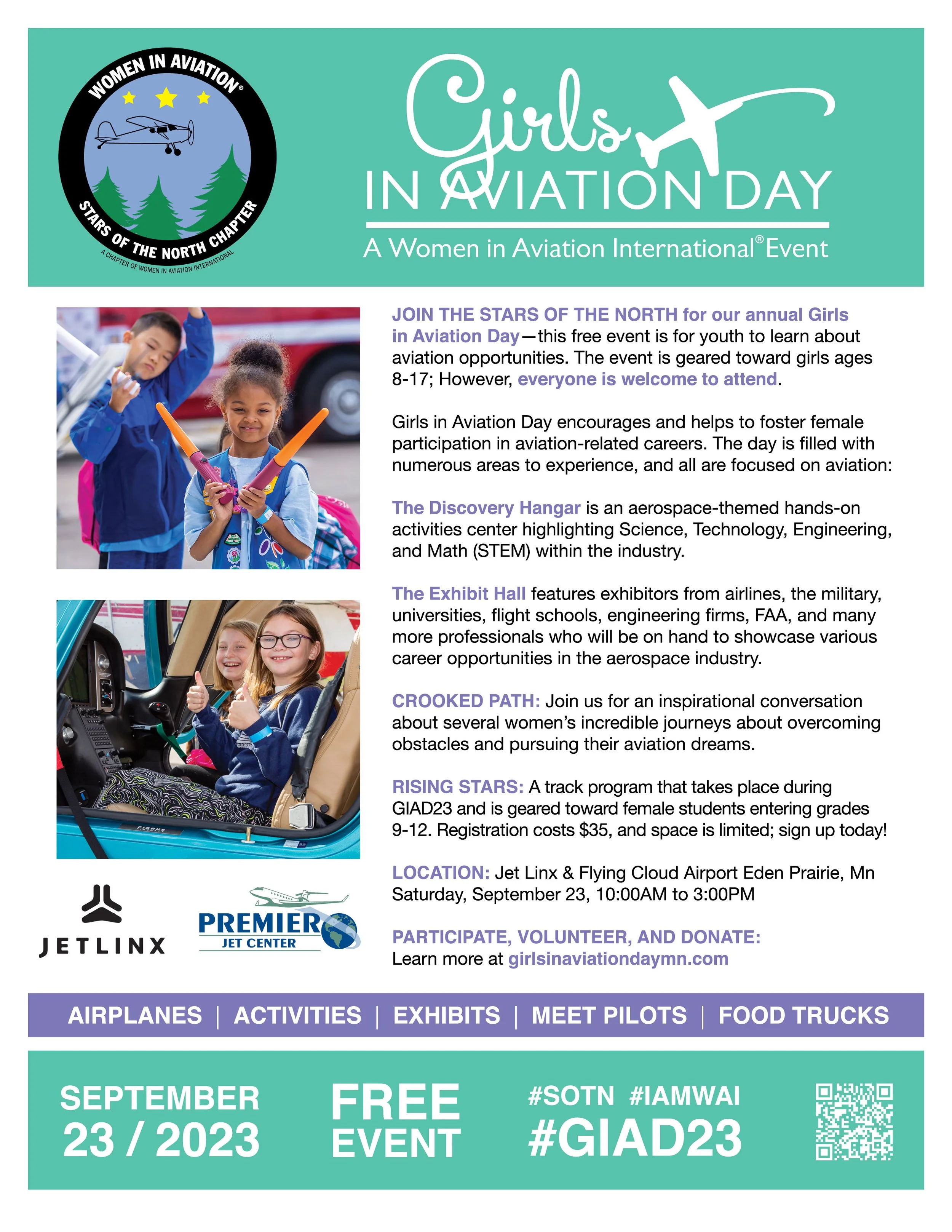 Girls in Aviation Day — Stars of the North