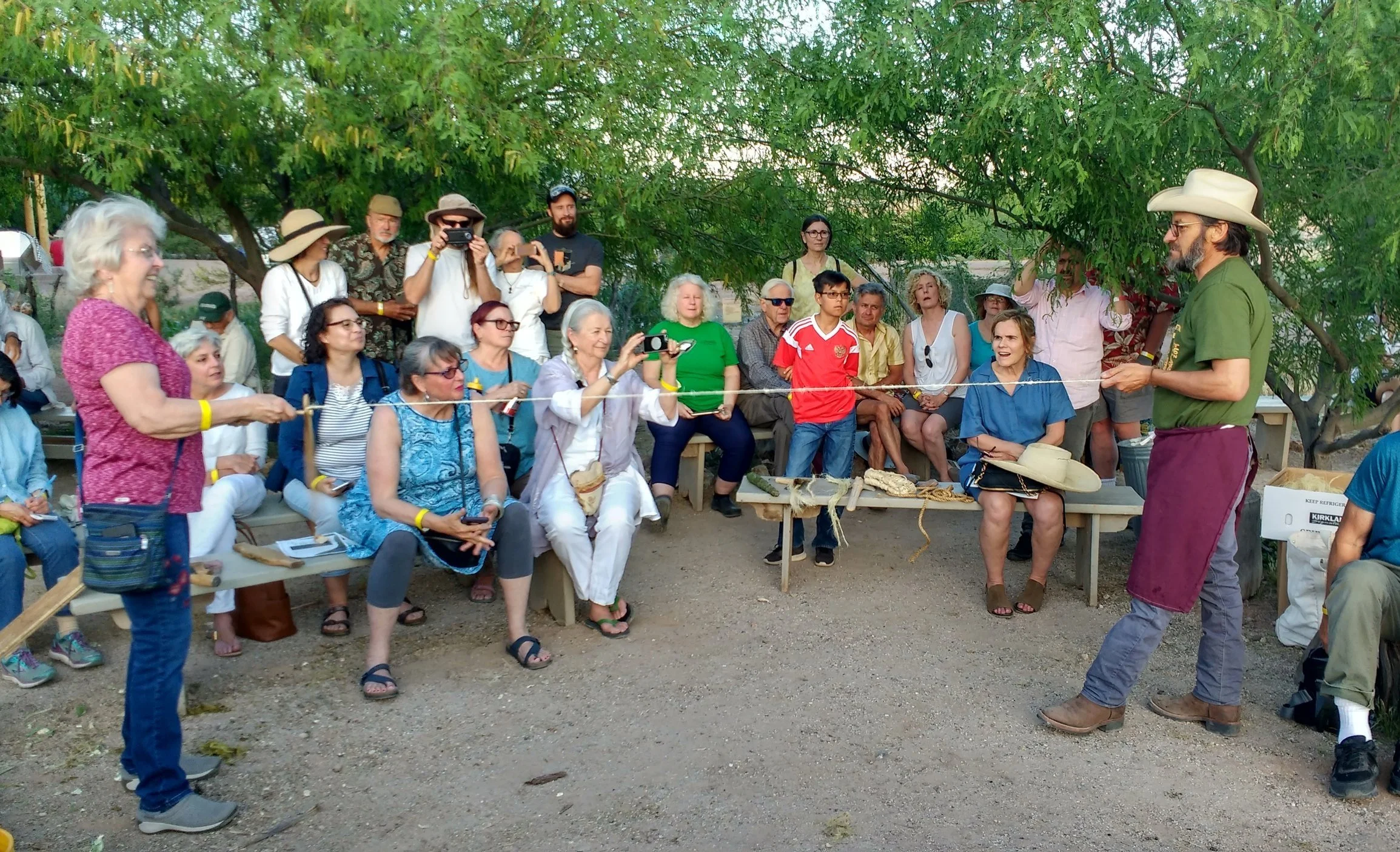 Agave Fiber Workshop — Mission Garden