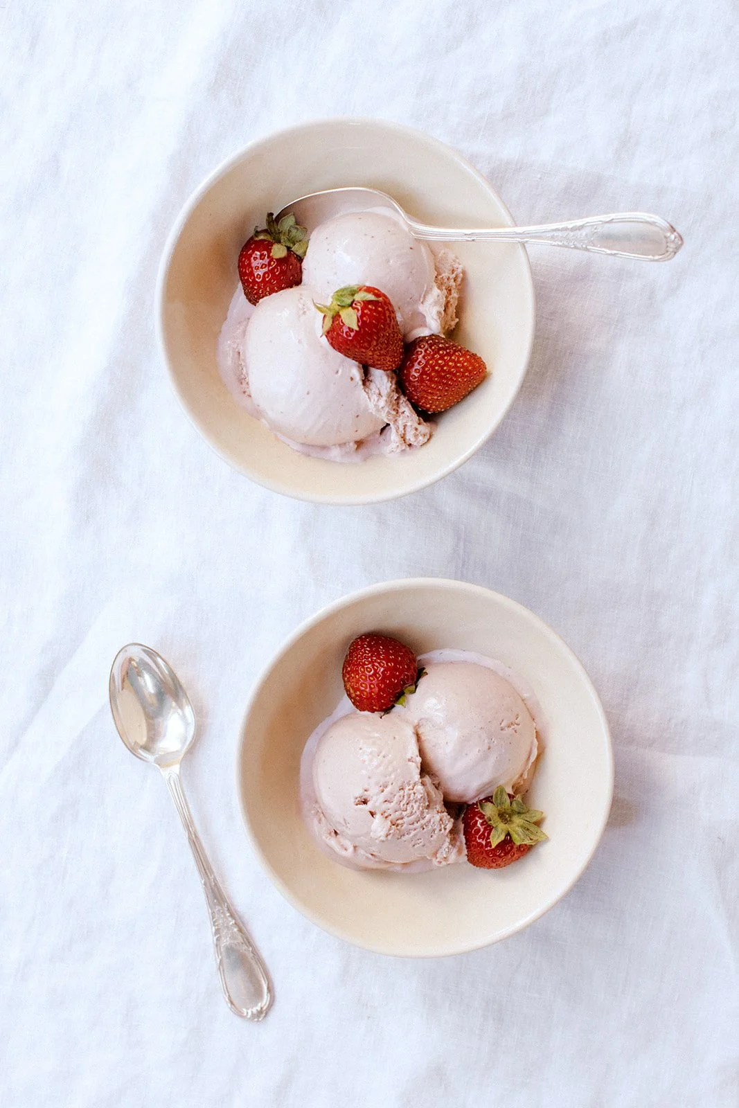 Roasted Strawberry Balsamic Ice Cream — Coco et Sel