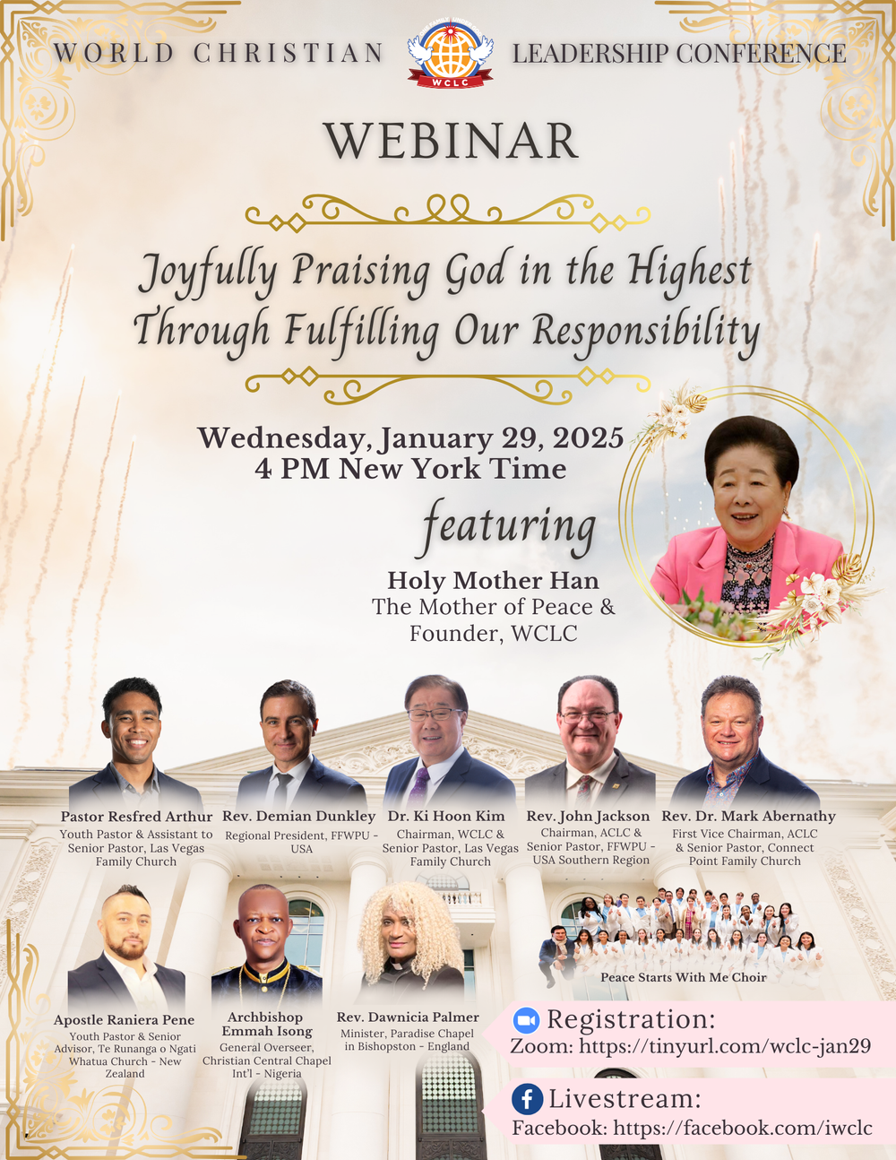 Upcoming — World Christian Leadership Conference