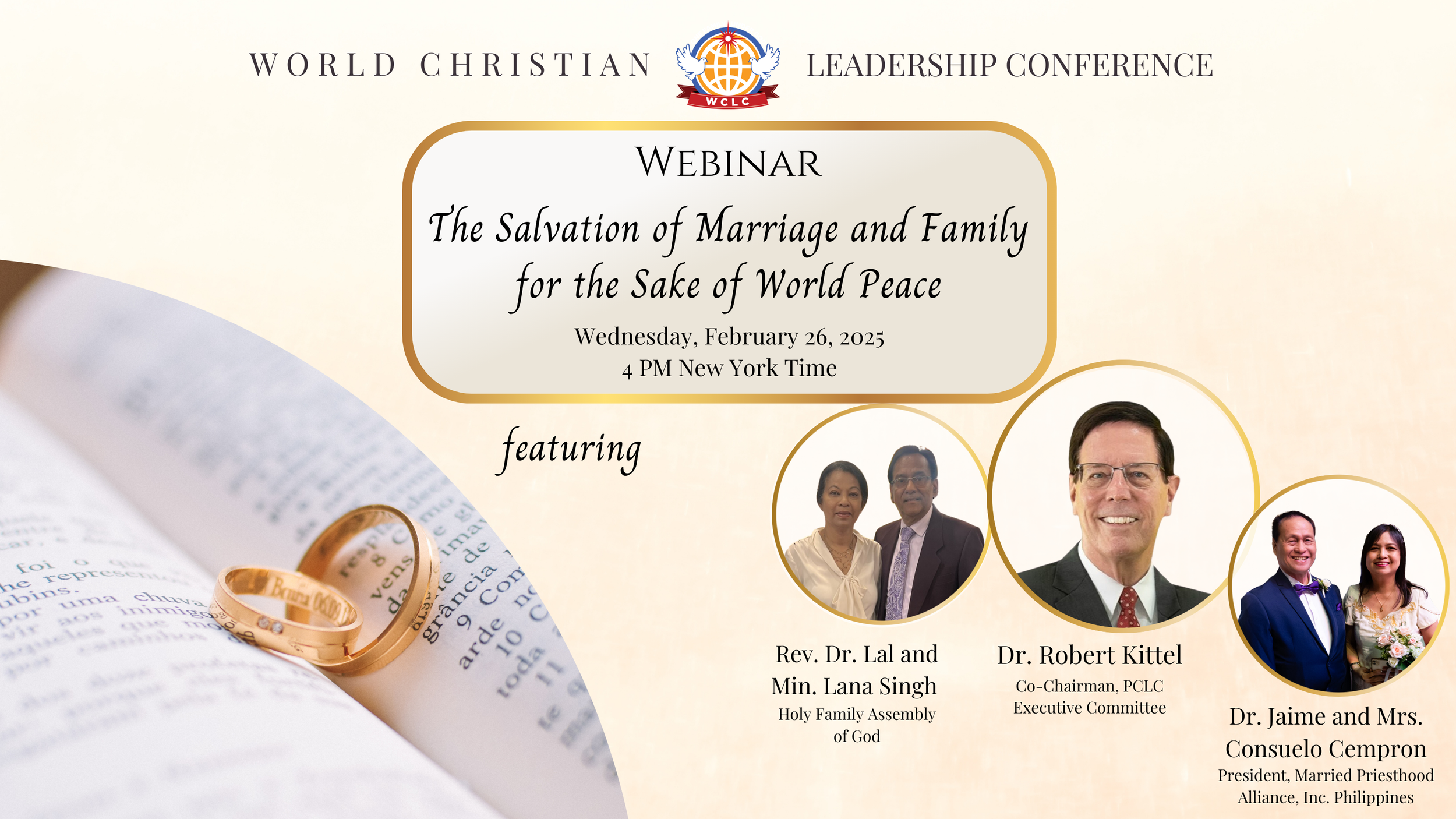 Upcoming — World Christian Leadership Conference