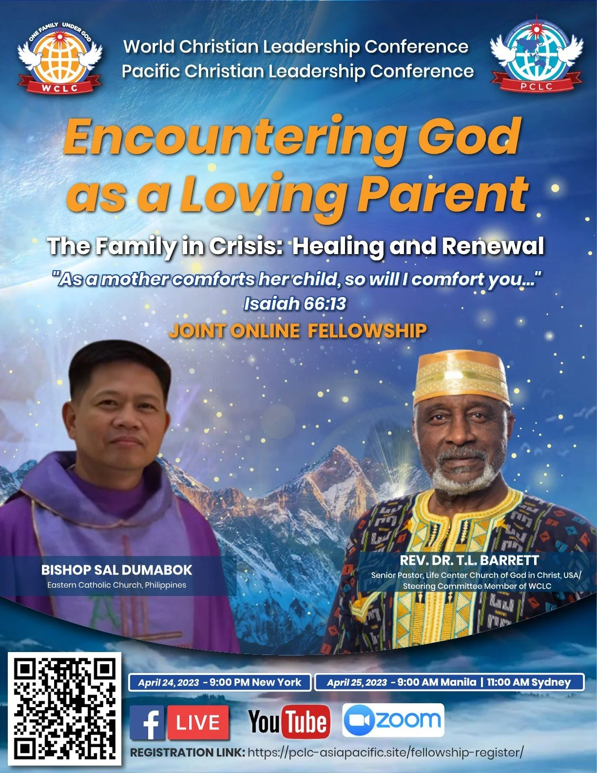 Upcoming — World Christian Leadership Conference