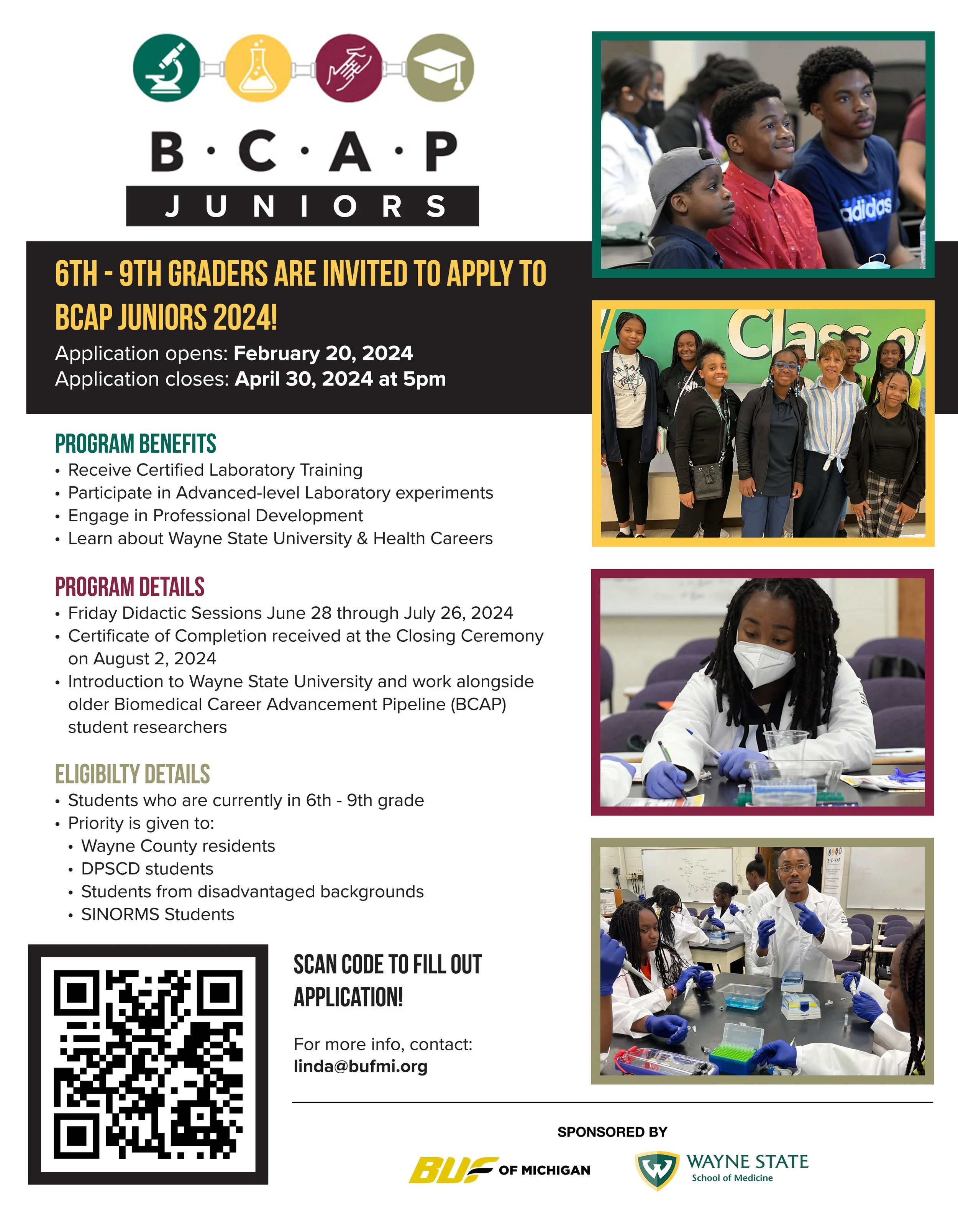 BCAP Jr — Black United Fund of Michigan (BUF of MI)