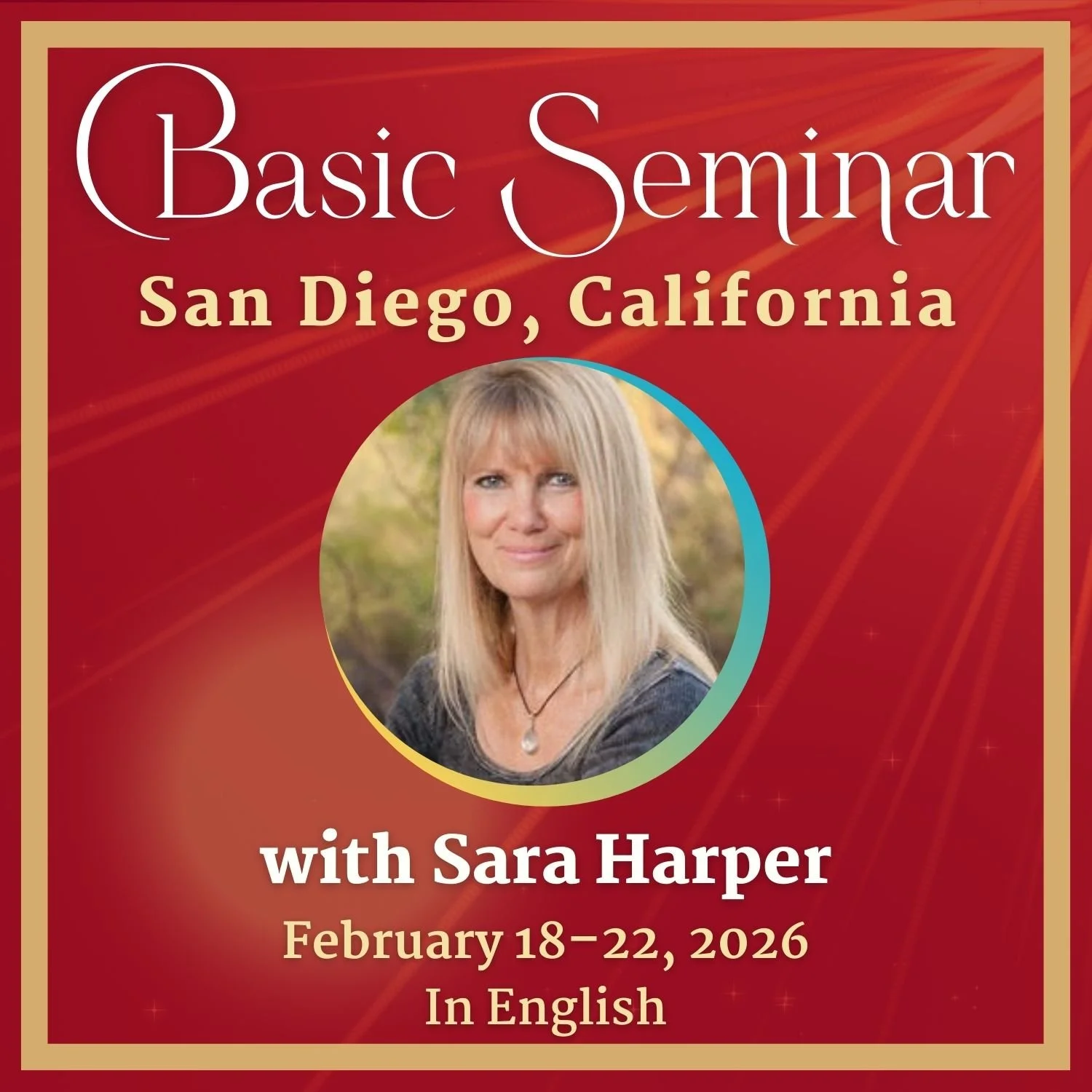 In Person Jin Shin Jyutsu Basic Seminar with Sara Harper in San Diego ...