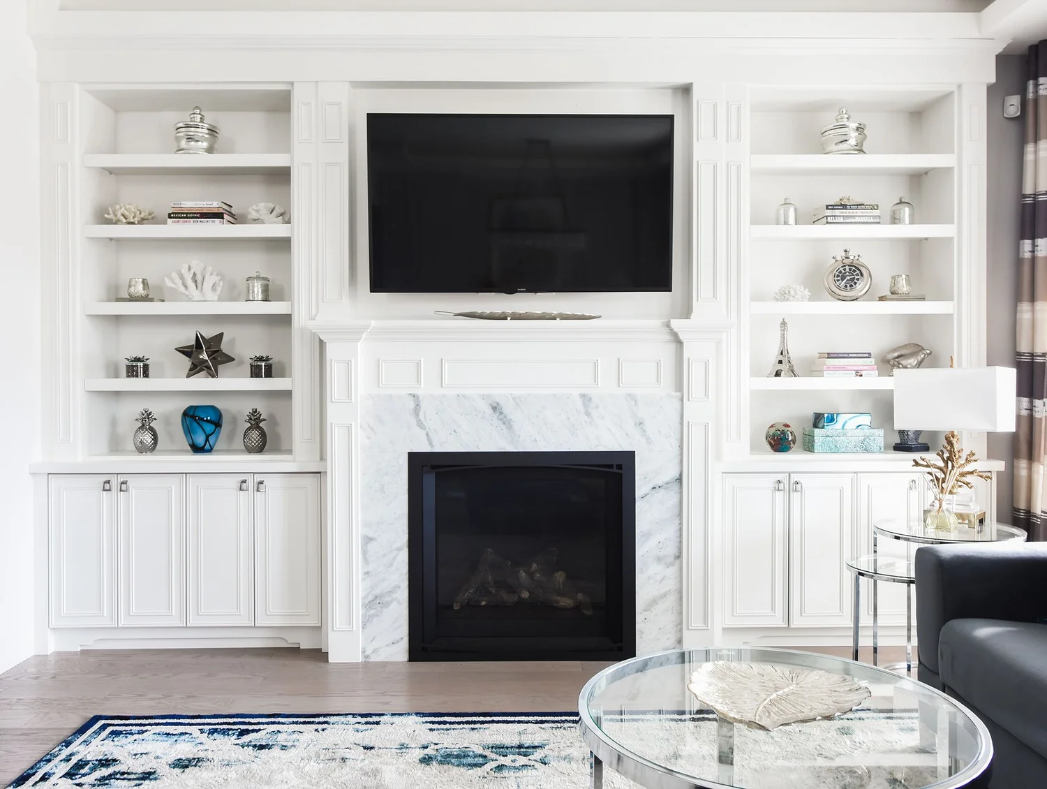 Custom Wall Unit | Built-In Wall Units - The Finish Carpenter — The ...