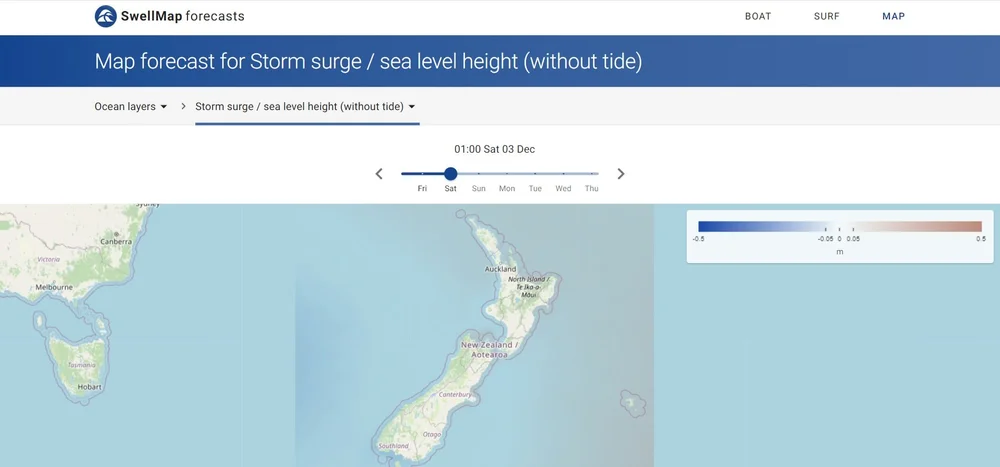 First publicly available Storm Surge forecast for Aotearoa - New ...