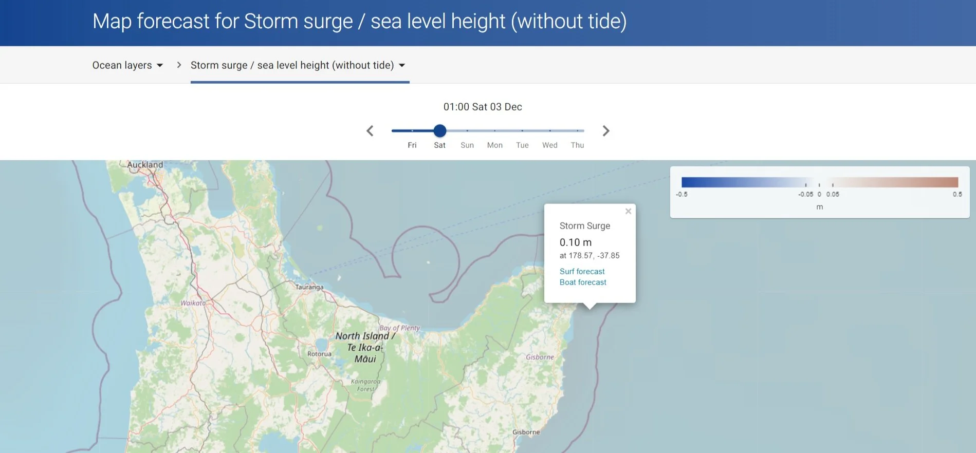 First publicly available Storm Surge forecast for Aotearoa - New ...