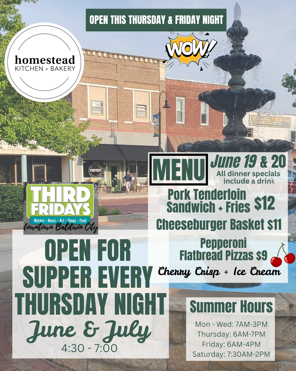 Homestead Kitchen & Bakery