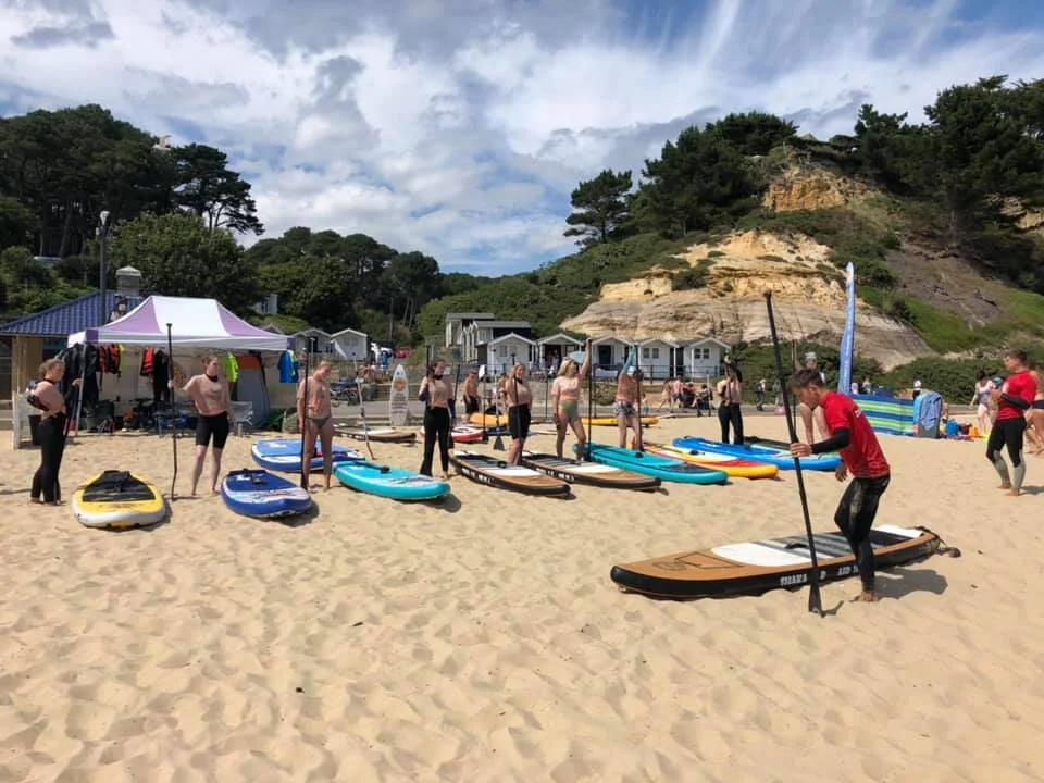Stag & Hen Parties Paddleboarding or Surfing Bournemouth Poole Dorset ...
