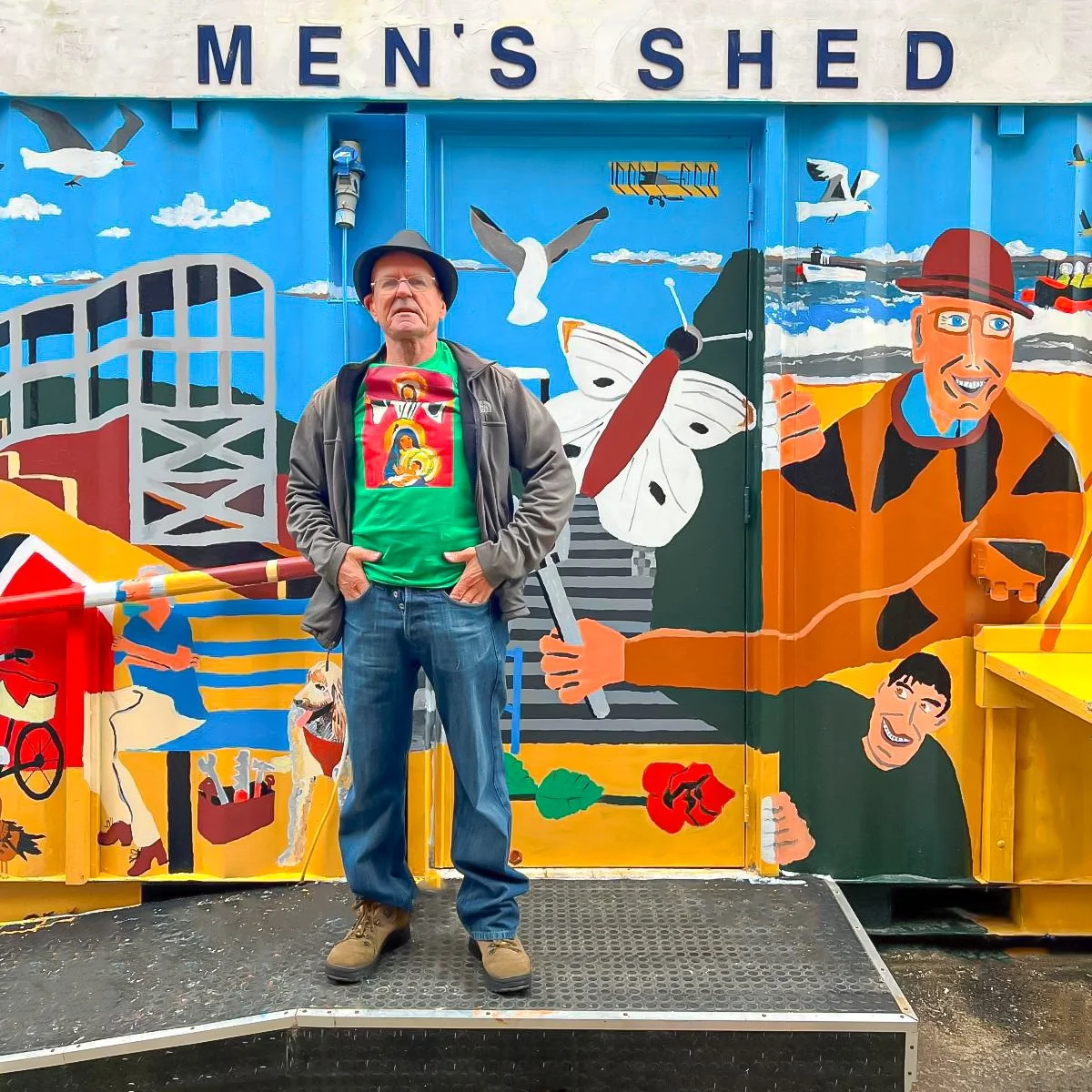 Men's Shed reveal mural at Immanuel Church Southbourne — Immanuel ...
