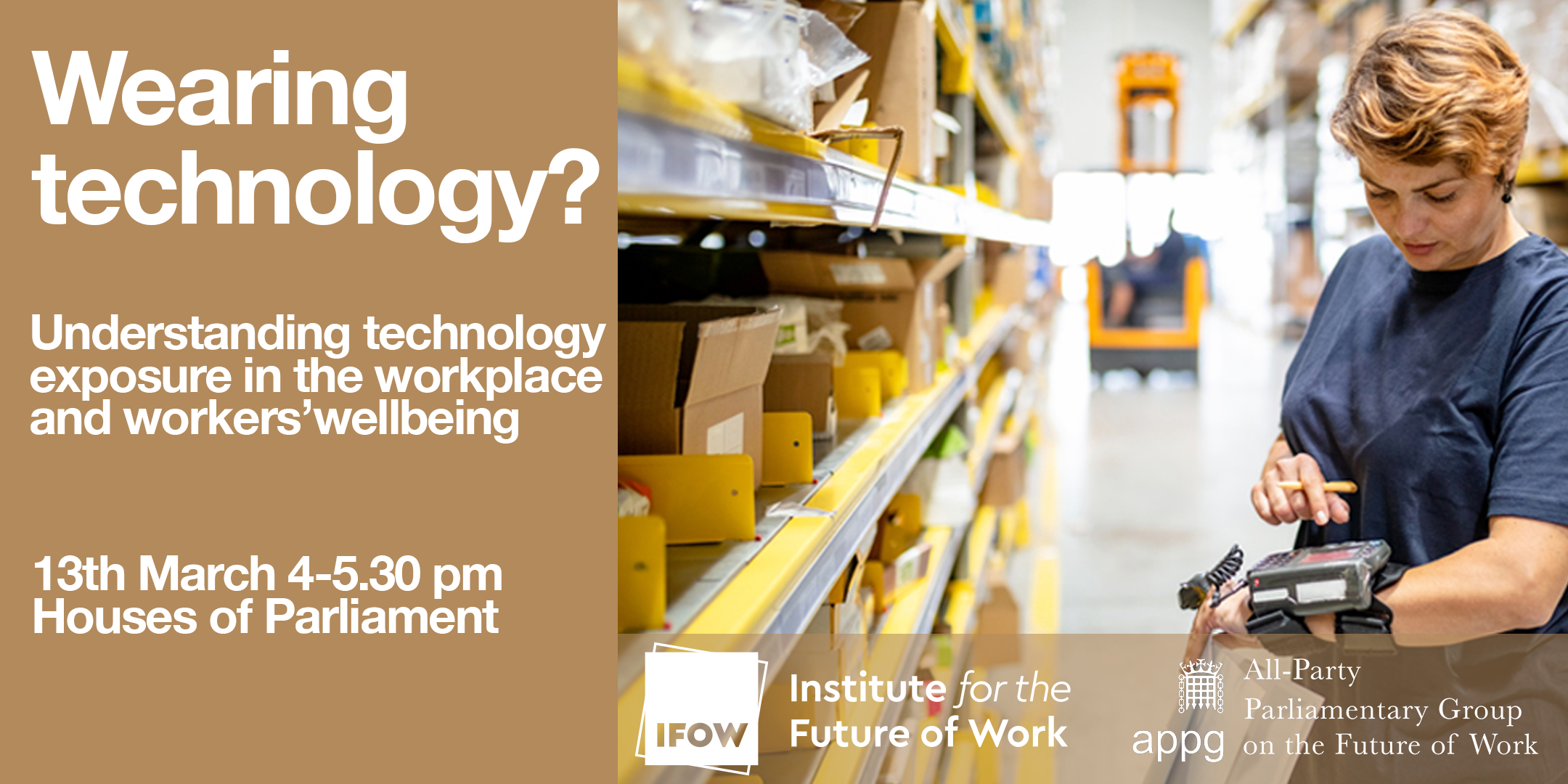 Understanding technology exposure and workers' wellbeing (including EGM ...