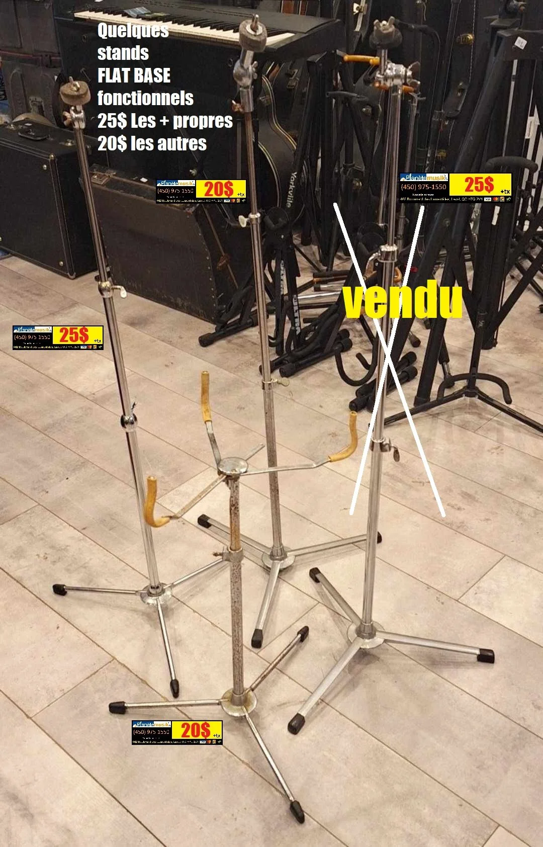 Inventaire complet — Planètemusik