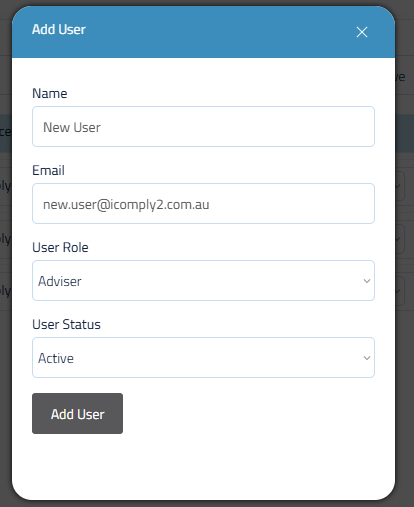 Adding Team Members - iComply2