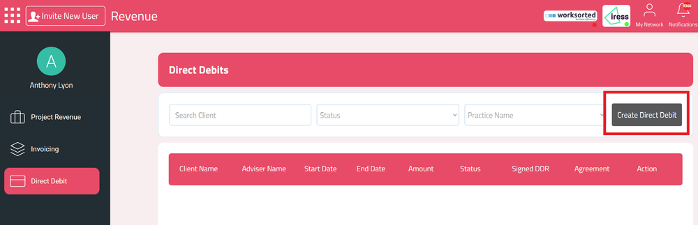 Creating Direct Debits in iC2 Revenue App via Ezidebit - iComply2