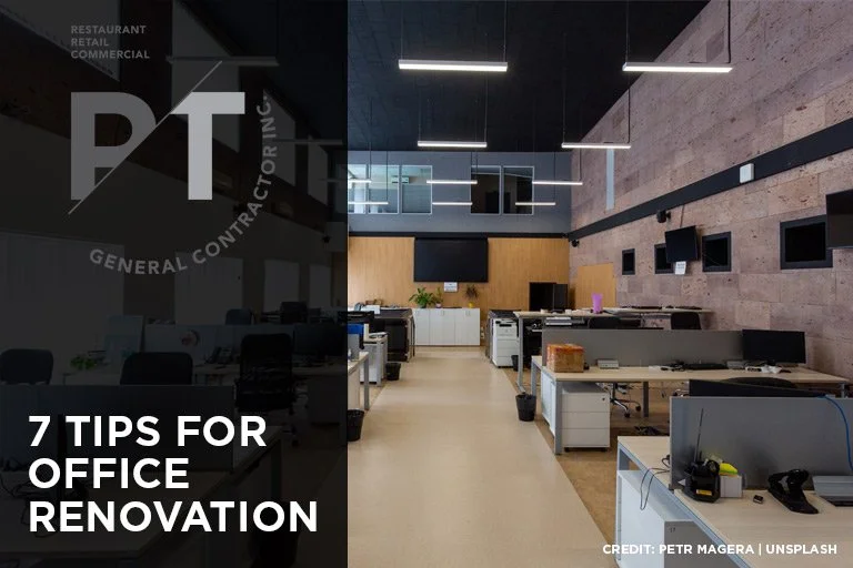 7 Tips for Office Renovation — PT General Contractor Inc.