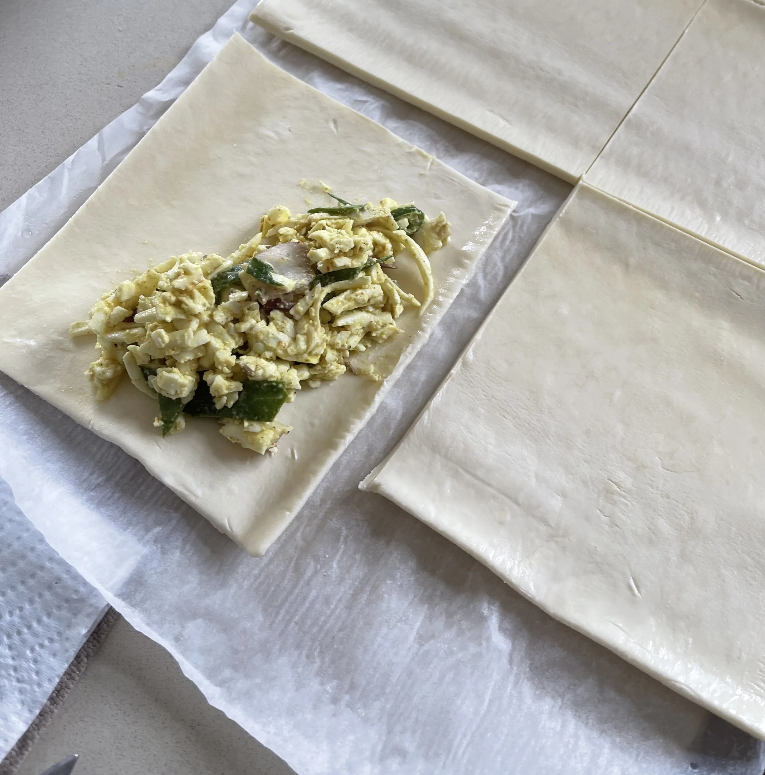 Paneer Puff Pastry Parcels — Nikita in the Kitchen