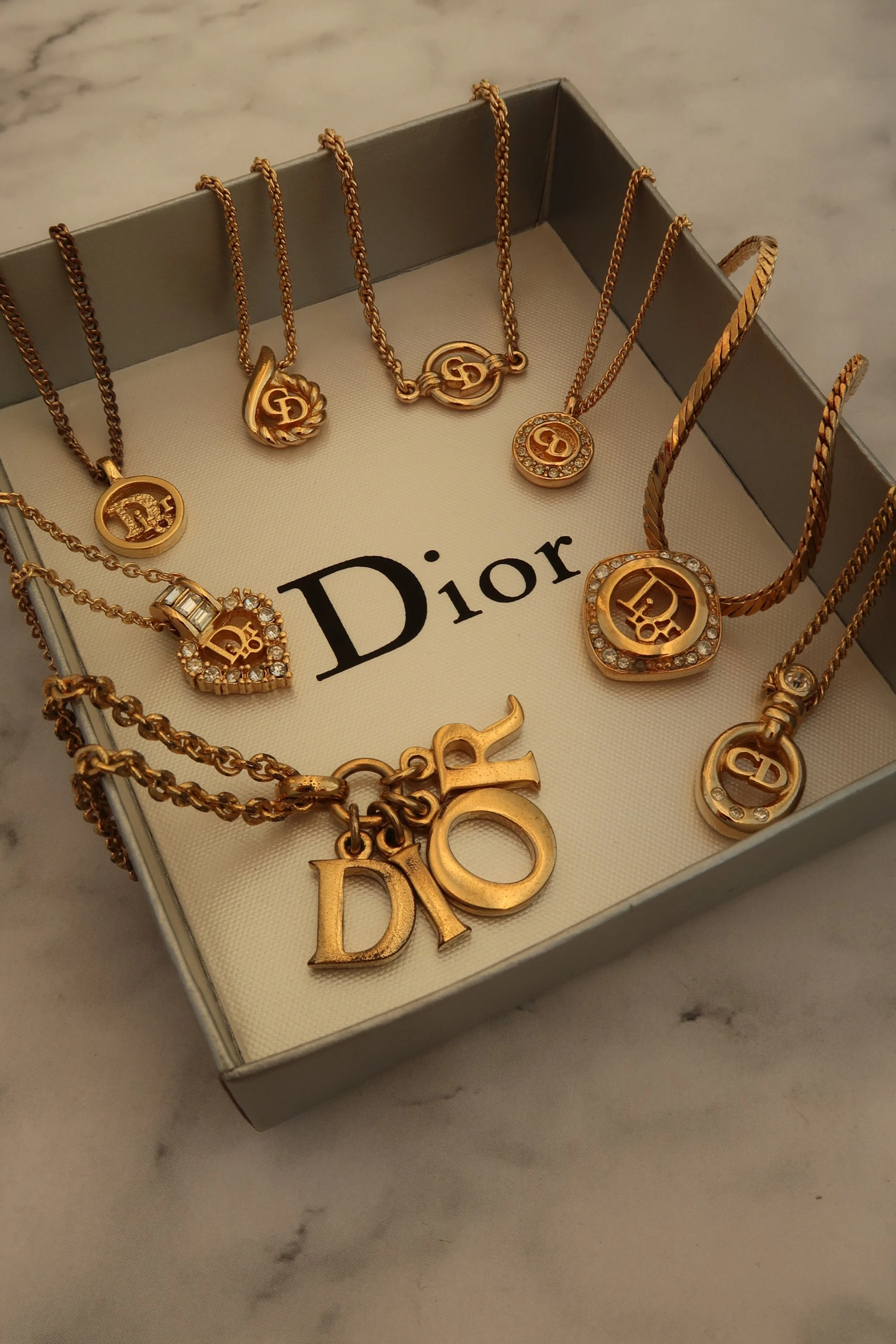 Authentic Dior Vintage I Heart Dior Bracelet — LUXE Reworked