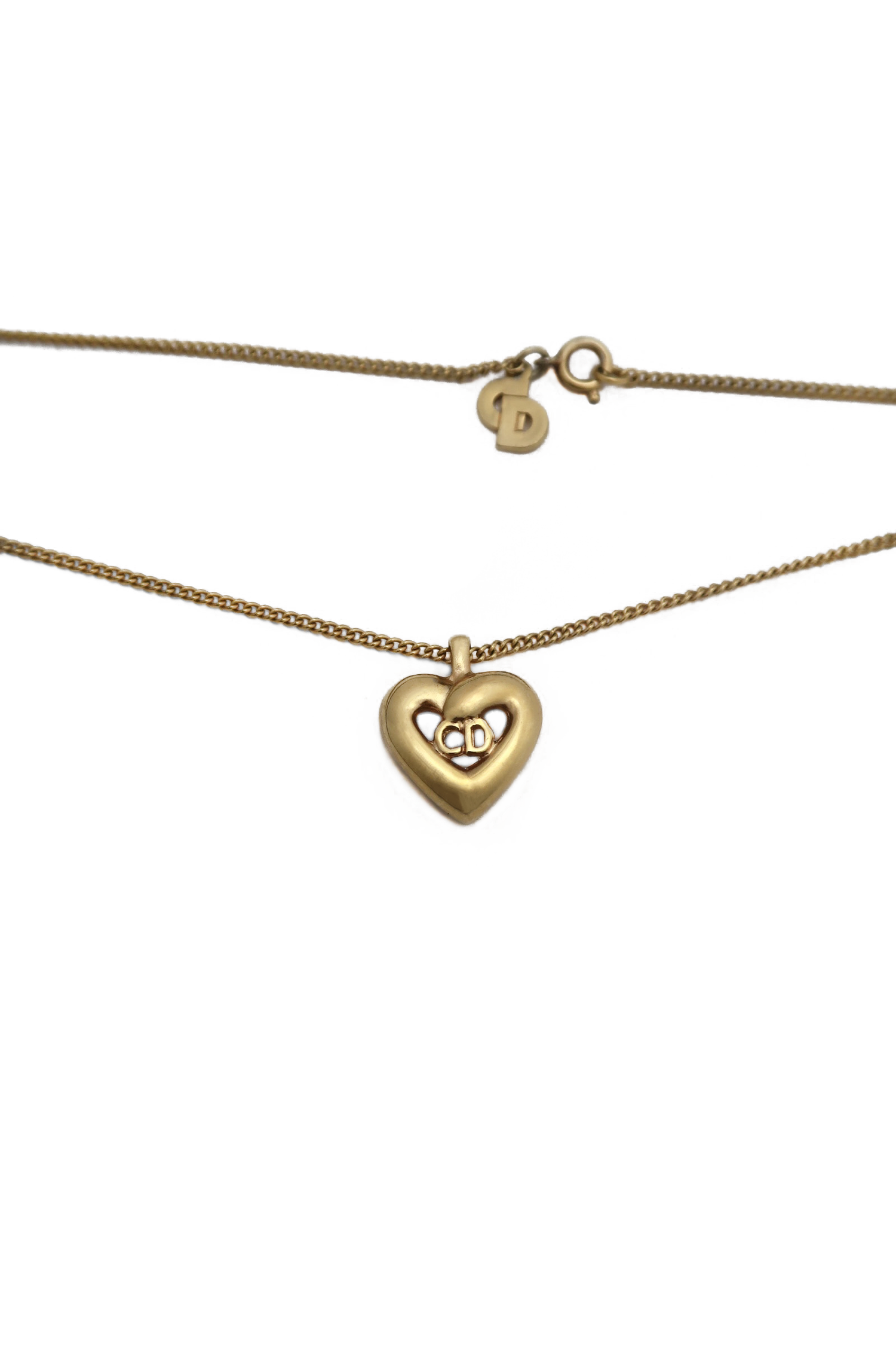 Authentic Vintage Dior Crystal Heart Bracelet — LUXE Reworked