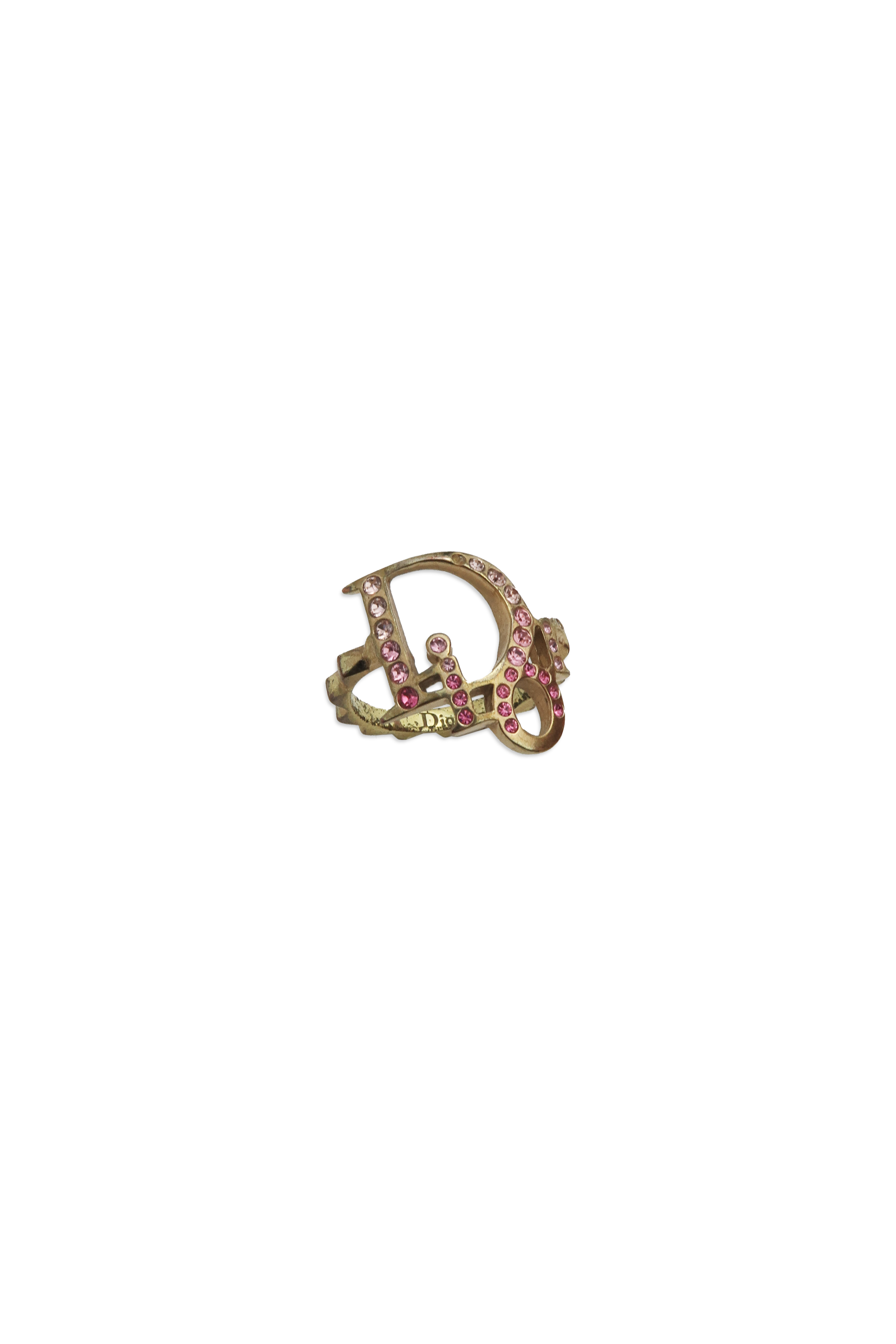 Authentic Vintage Dior Crystal Heart Necklace — LUXE Reworked