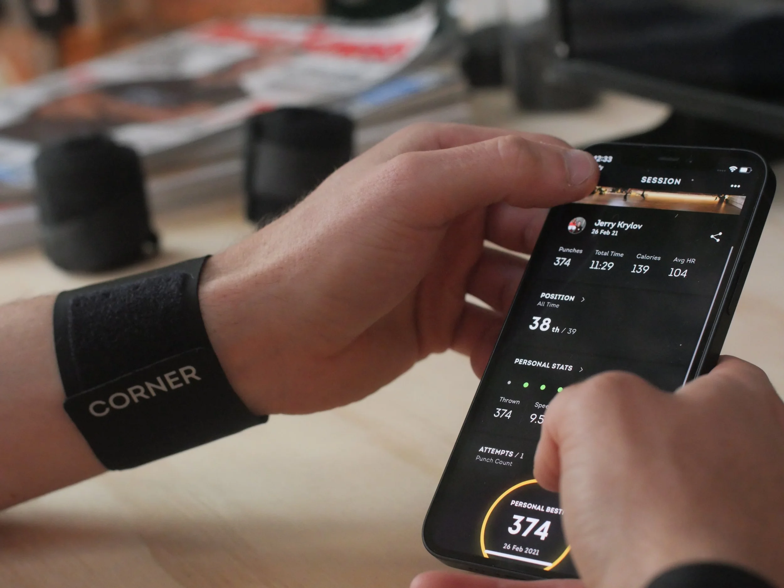 Corner | The World's Most Advanced Boxing & MMA Technology.