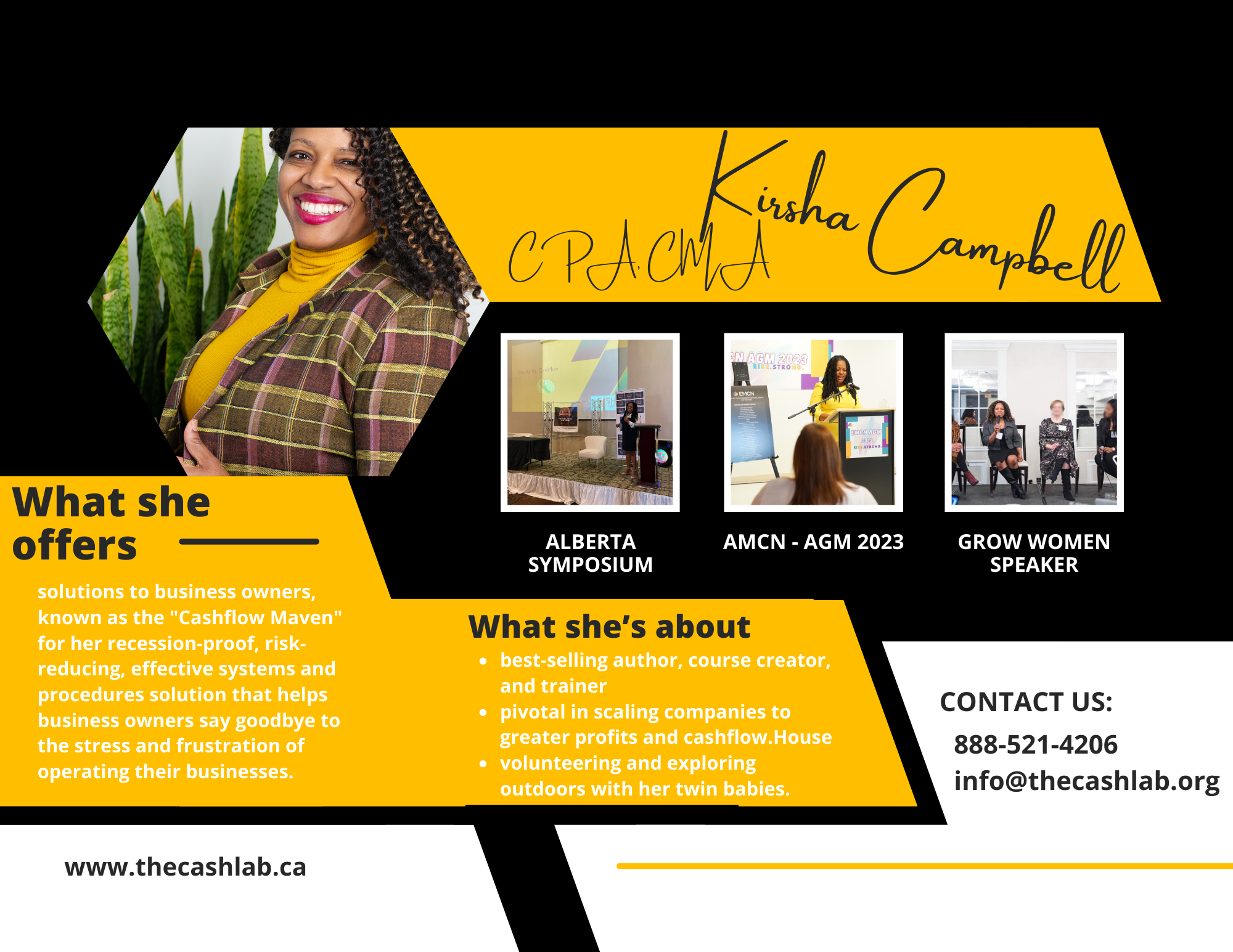 Meet Kirsha Campbell — The Cash Lab