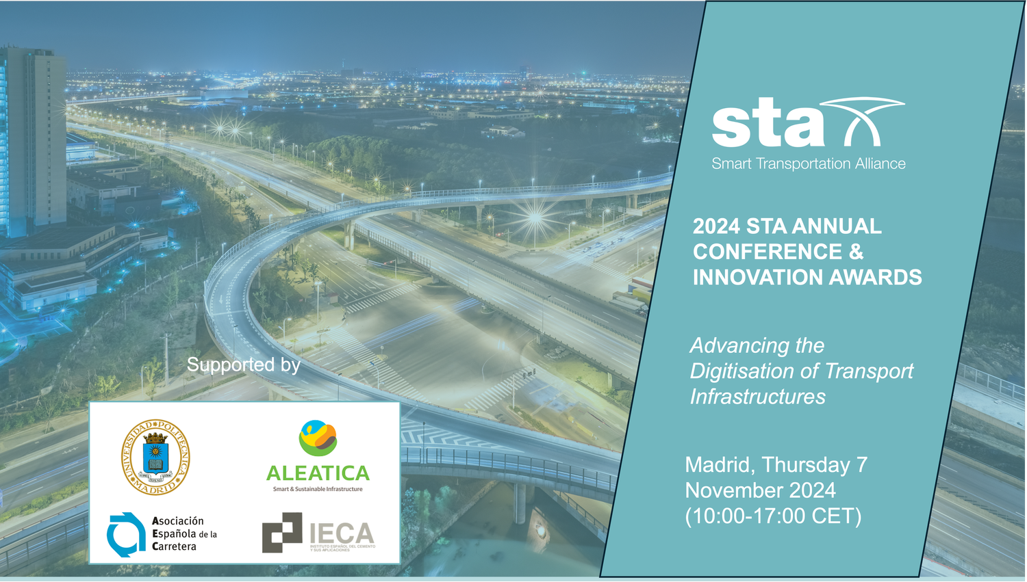 SAVE THE DATE: STA ANNUAL CONFERENCE & INNOVATION AWARDS 2024 IN MADRID ...