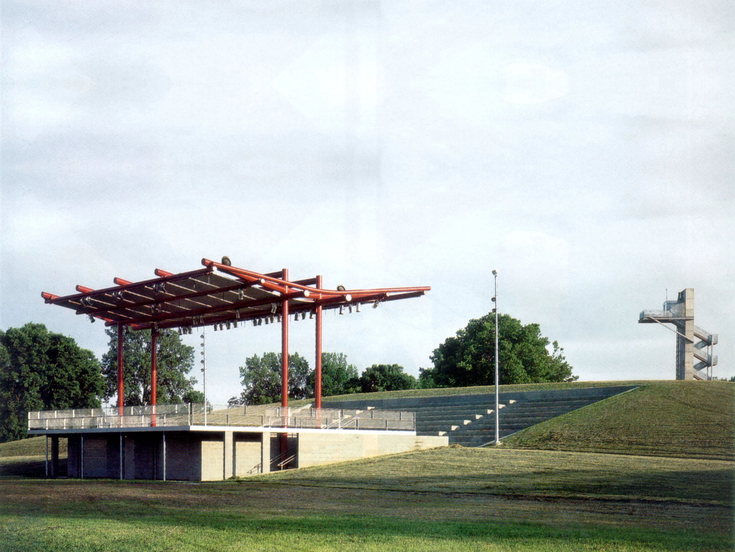 Mill Race Park Structures — Stanley Saitowitz | Natoma Architects Inc.