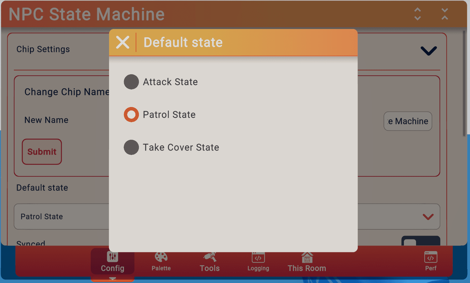 The CV2 State Machine