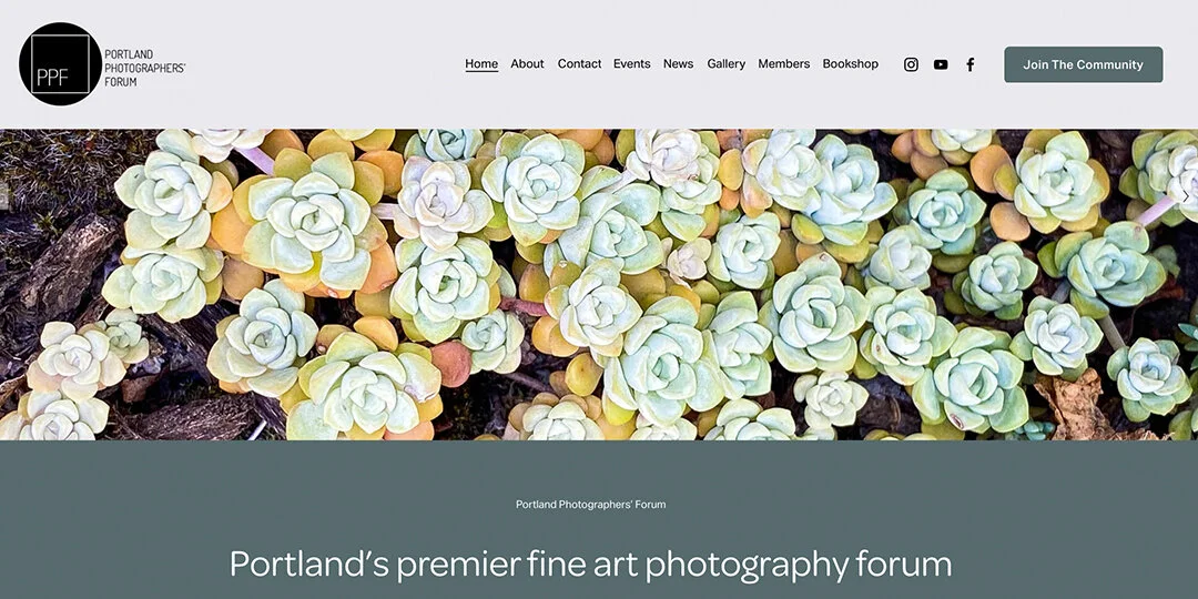 Portland Photographers’ Forum Website Launched With A New Design ...
