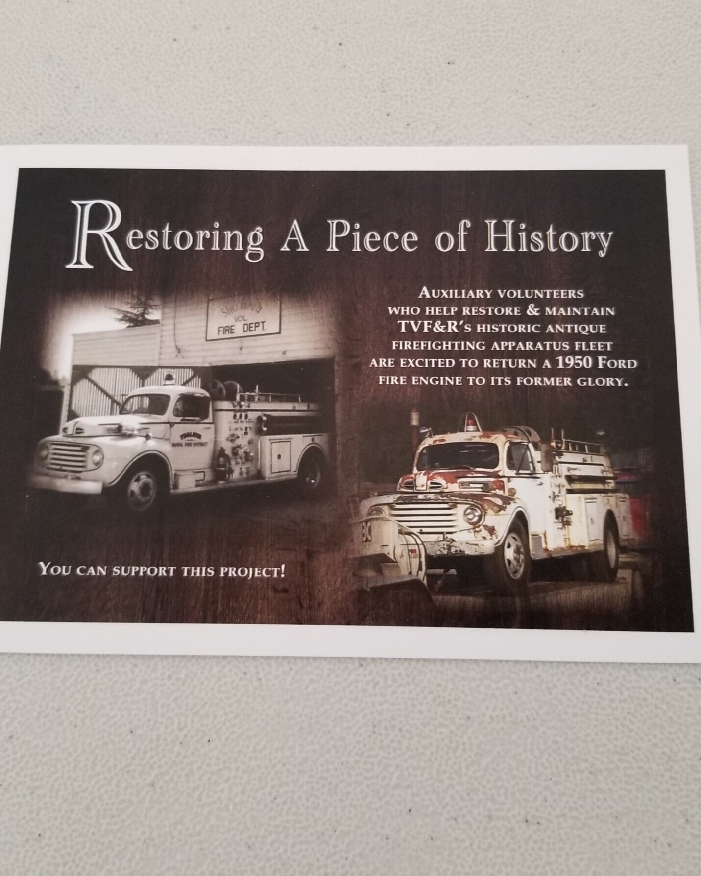 Firetrucks: From the 40’s until Today. — Tualatin Historical Society