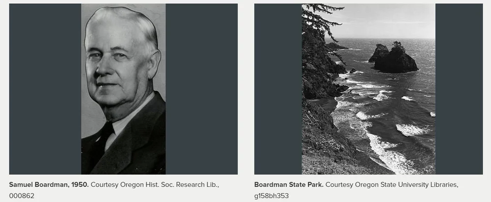 Samuel Boardman and the History of Oregon State Parks. Presented by ...