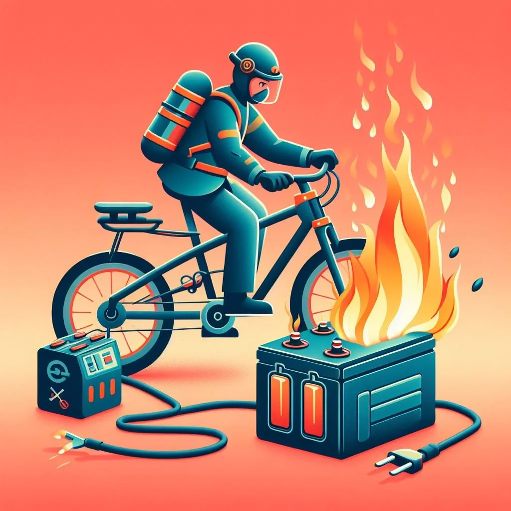 How To Put Out an E-bike Battery Fire — GripRoom