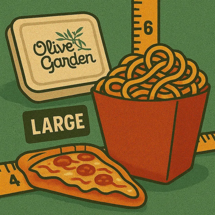 Olive Garden Portion Sizes: How Big Is the “Large” Take-Home Pasta ...