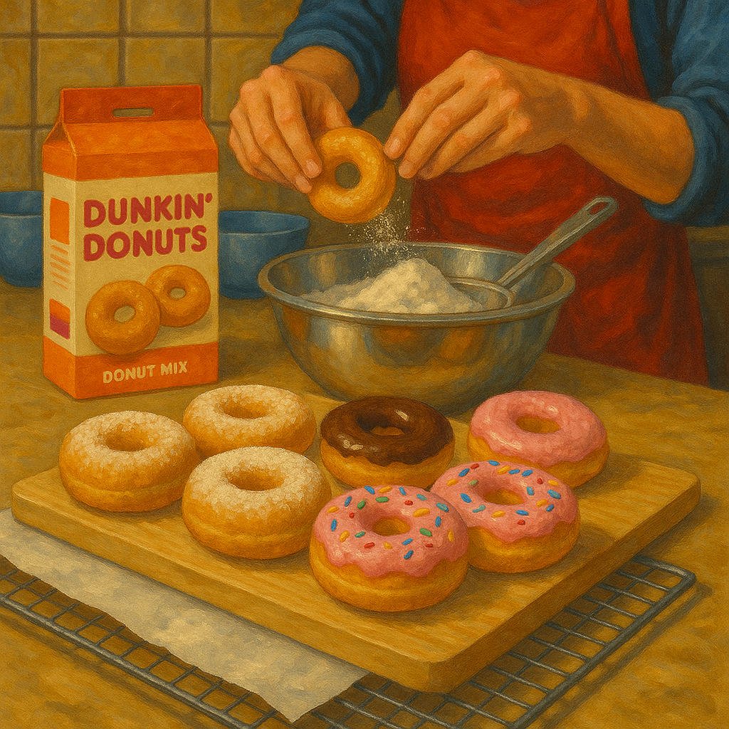 How to Make Dunkin’‑Style Doughnuts at Home — GripRoom