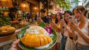 TikTok Mango Sticky Rice Hype: When Thai Dessert Is Worth Waiting in ...