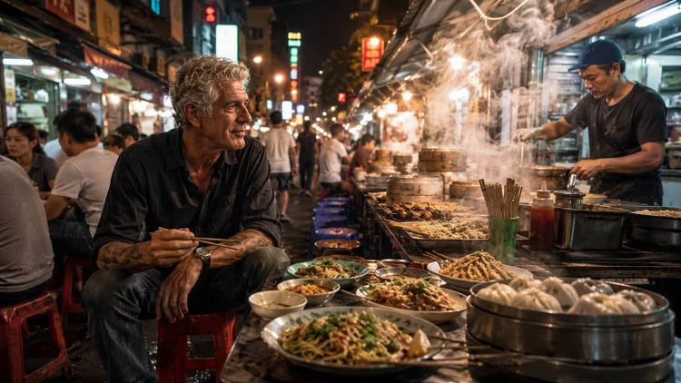 Anthony Bourdain’s Street Food Lesson: Why the Best Meal Is Often the ...