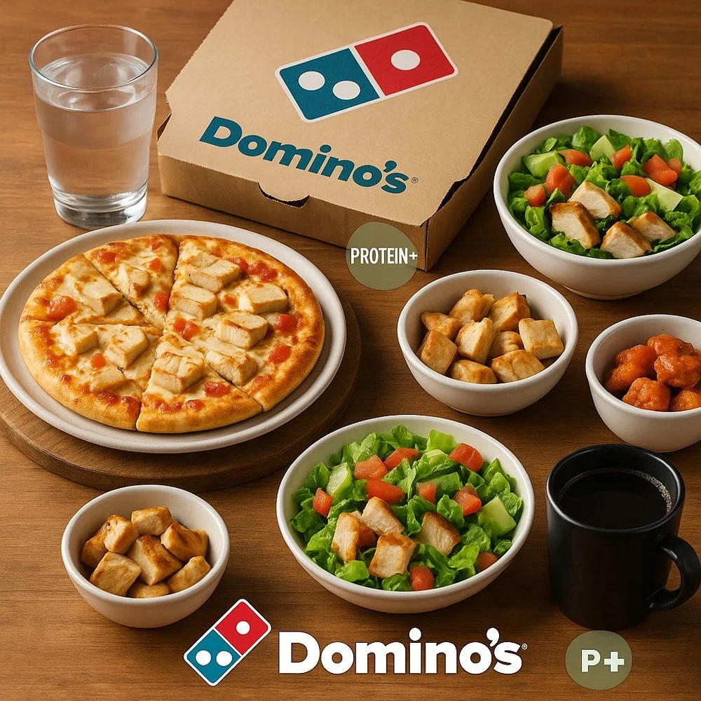 Low Calorie, High Protein Options at Domino's Pizza — GripRoom
