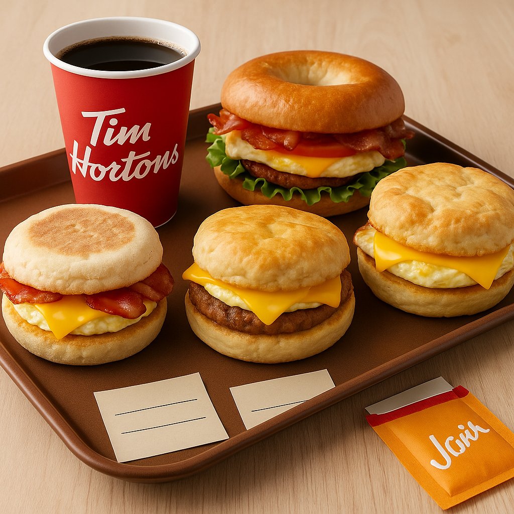 We ranked every Tim Hortons breakfast sandwich for 2025—taste, protein ...