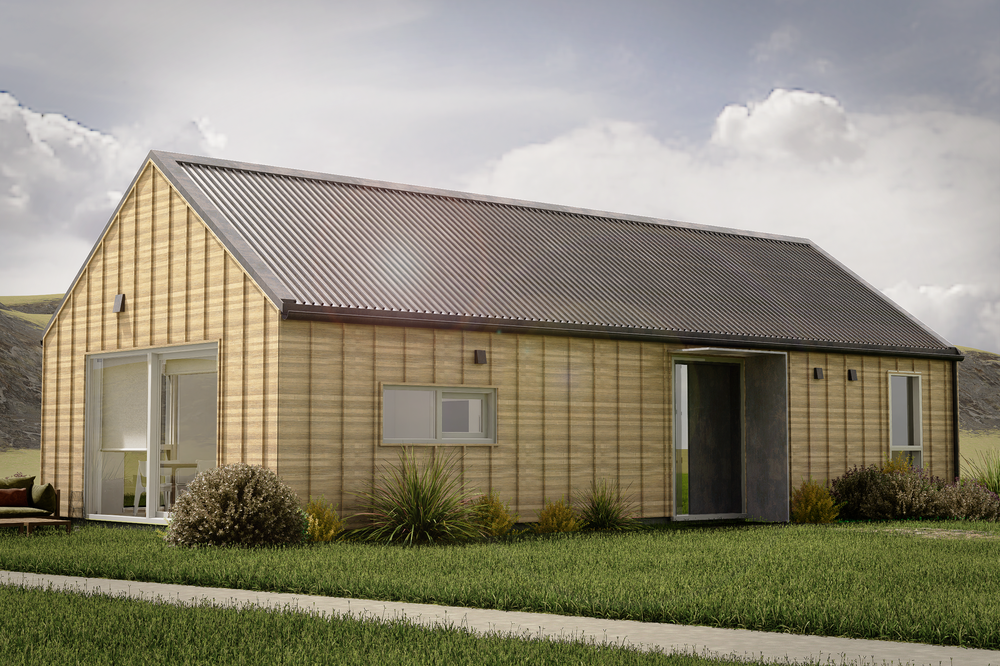 Flexi House - High-Performance Homes made simple - A beautiful 80m2 Square 2 bedroom home with ...