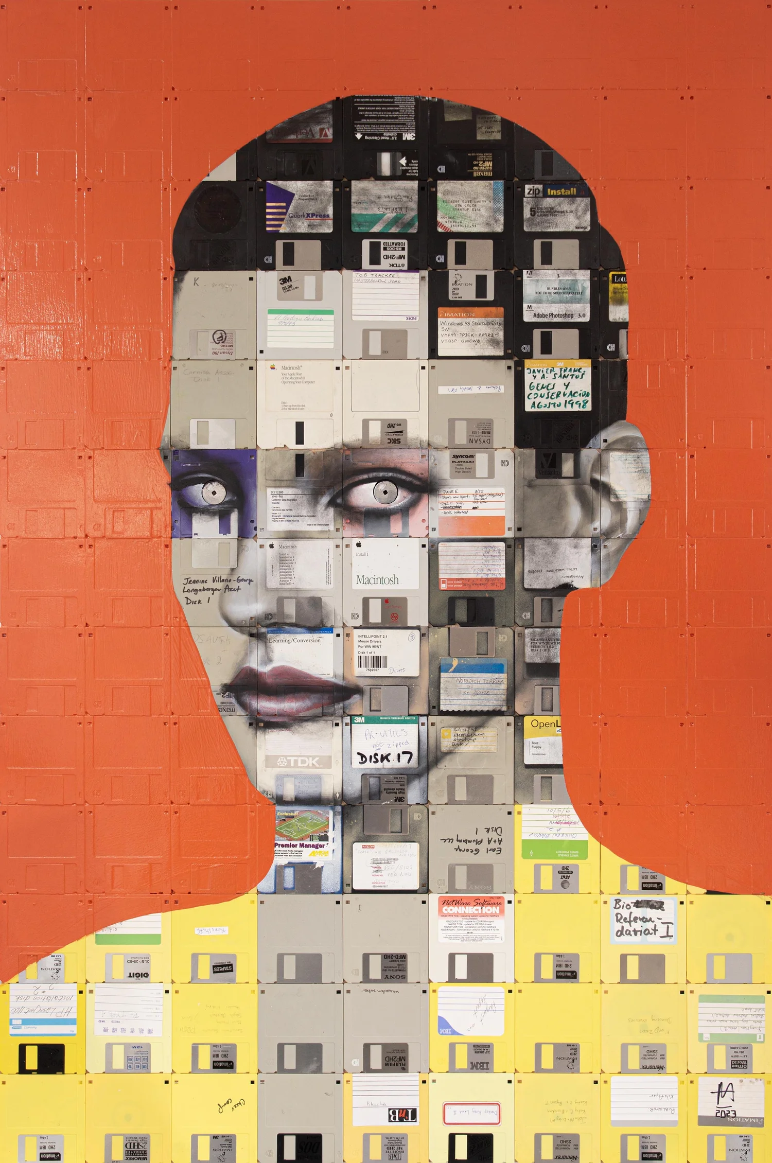 R-Type - retro games collaged as artwork | Nick Gentry