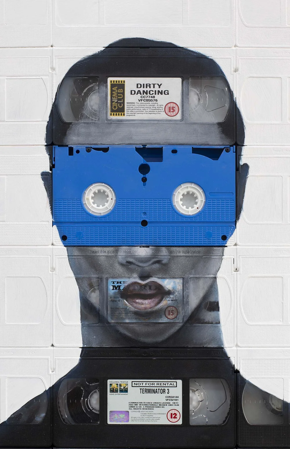 Matrix - VHS tape art | Nick Gentry