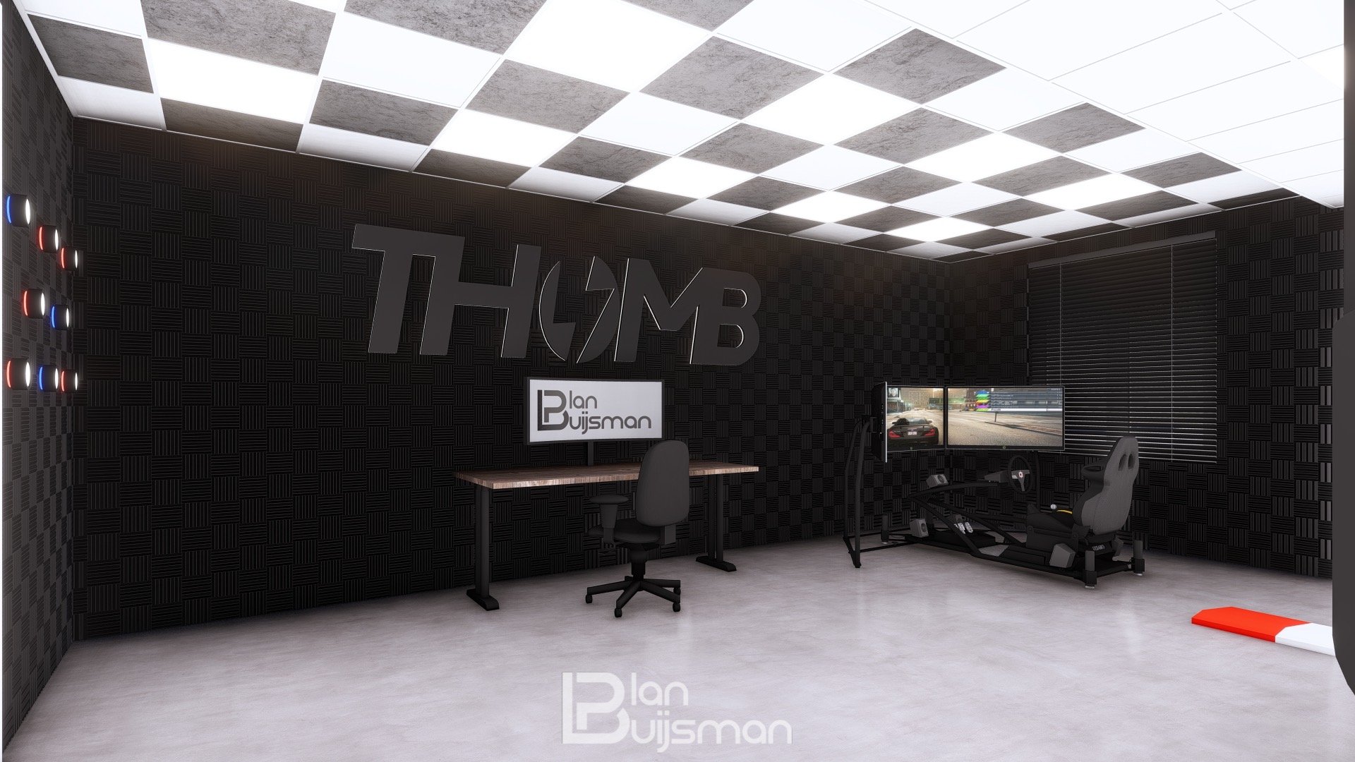 THOMB Builds New Studio With Full-Scale F1 Chassis Simulator — THOMB