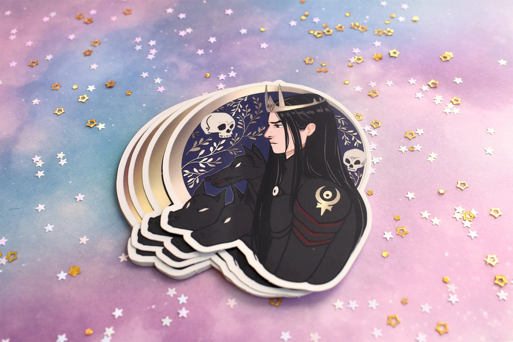 Nyx and Erebus 8"x10" Print — The Moonborn