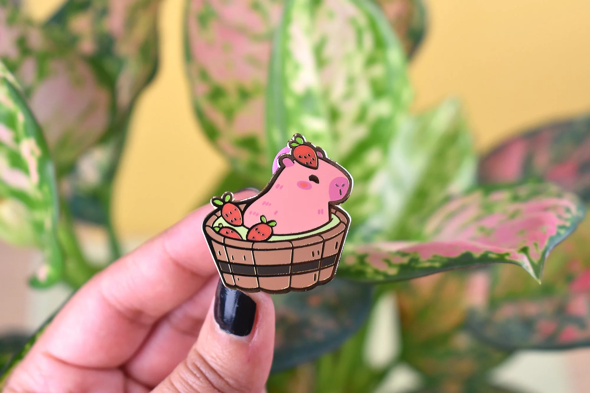 Brown is Beautiful Enamel Pin — The Moonborn