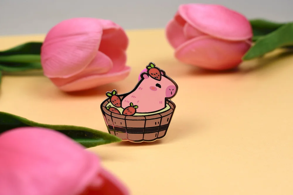 Brown is Beautiful Enamel Pin — The Moonborn