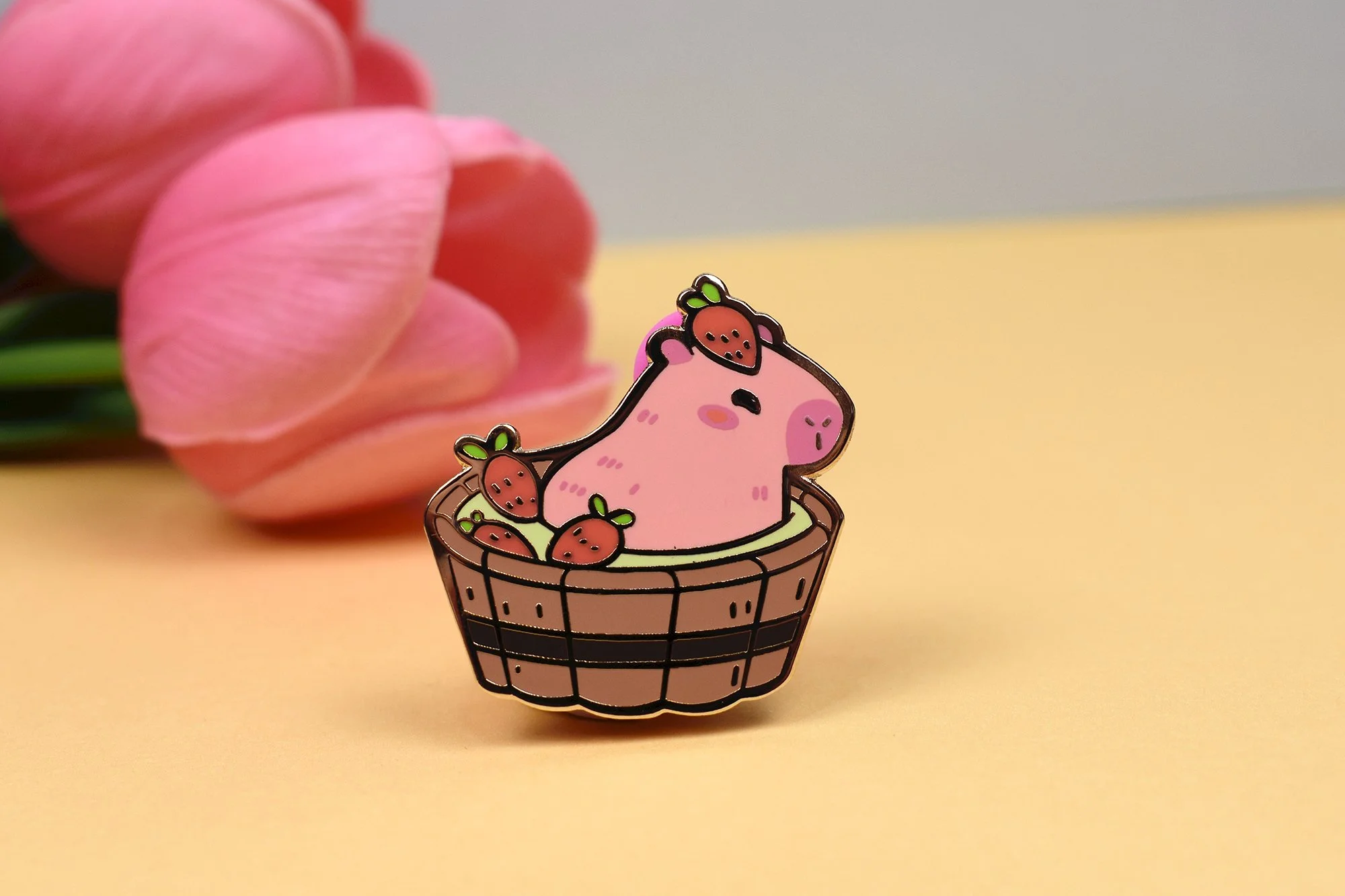 Brown is Beautiful Enamel Pin — The Moonborn
