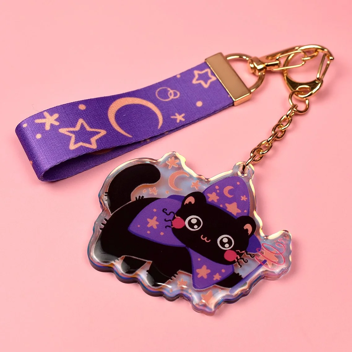 Ghostie in a Bottle Acrylic Pin — The Moonborn