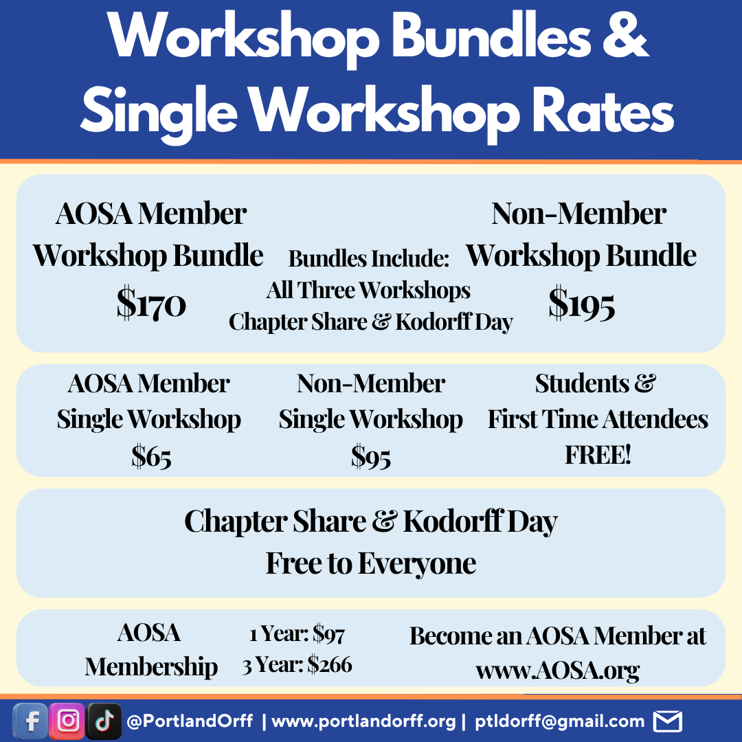 Workshop Bundles — Portland Orff