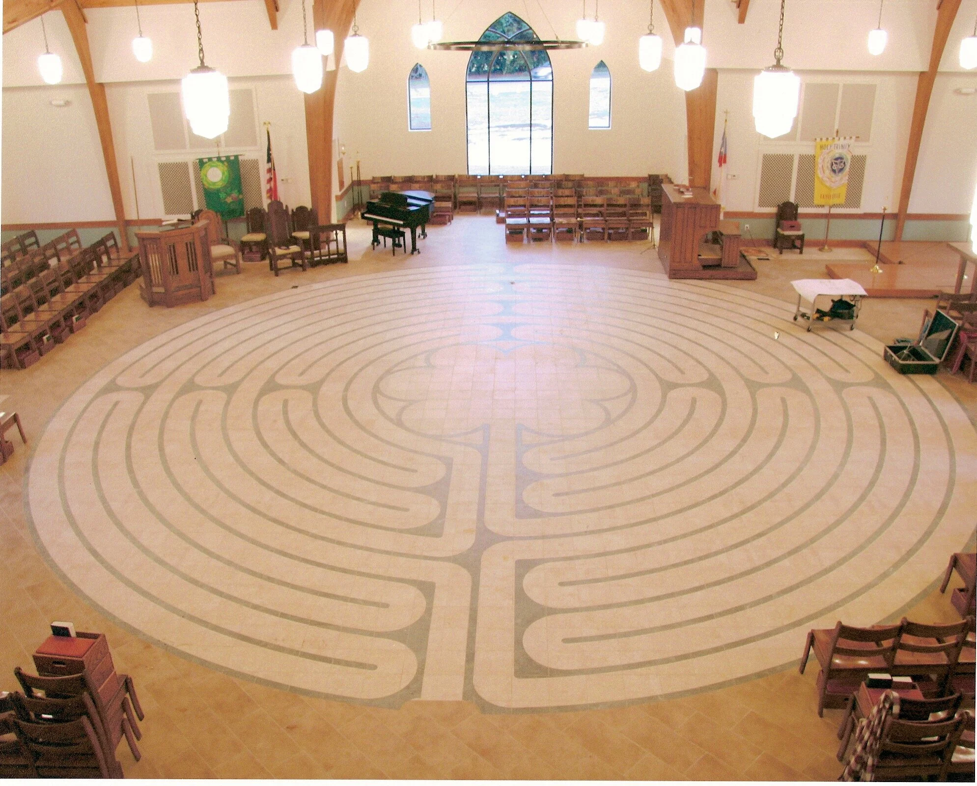 Labyrinth — Holy Trinity Fayetteville NC